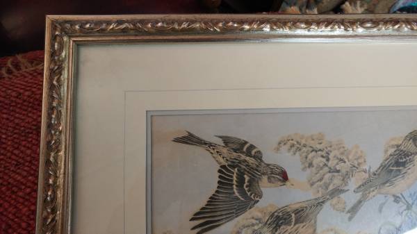 Beautiful Bird Art - REDPOLL - Artist: Rex Brasher - Signed Numbered ...