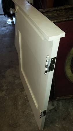 2 Antique Doors - Cut down - Half Doors - short Doors - Long Valley Traders