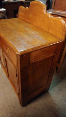Antique Pine Wash Stand - Primitive - Very Nice Condition - Long Valley ...
