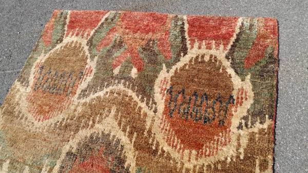 Thick Wool Area Rug * Multi Color * 8 x 5 * Modern * Well Made - Long ...