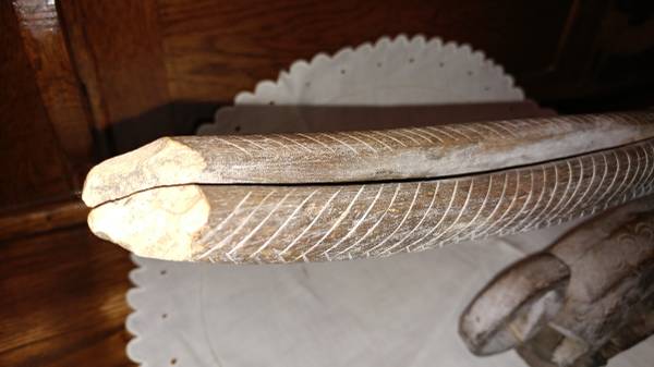 African Hand Carved Chiwara Statue Bambara Headdress - Antelope ...