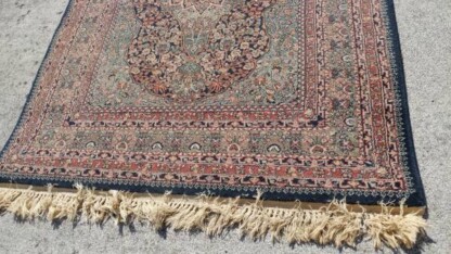 Beautiful Small Area Rug 5.5 x 4 - Wool Great Condition - Long Valley ...