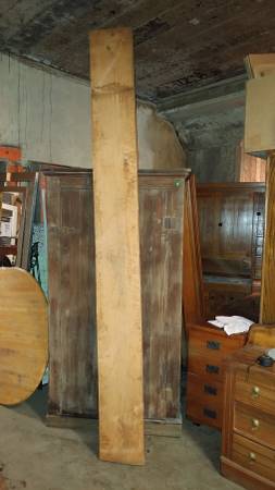 Mill cut Large Oak Beam Timber Wood - 9' x 12" x 2" - Long Valley Traders