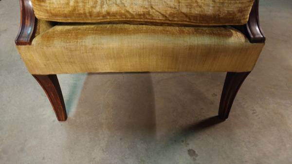 Vintage Living Room Chair Rounded Back - Beautiful Chair - Long Valley ...