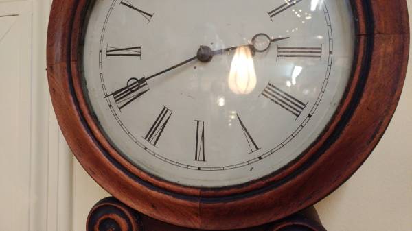 Antique Ingraham 1800's Wall Clock - Figure 8 - Beautiful - Long Valley ...