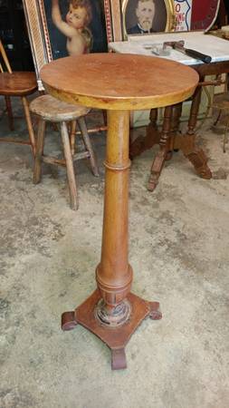 Antique Tall 1800's Empire Plant Stand - Very Nice - Long Valley Traders