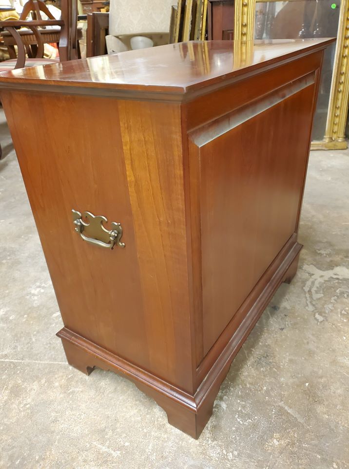 Solid Cherry 4 Drawer Side Table Chest - Beautiful well Made - Long ...