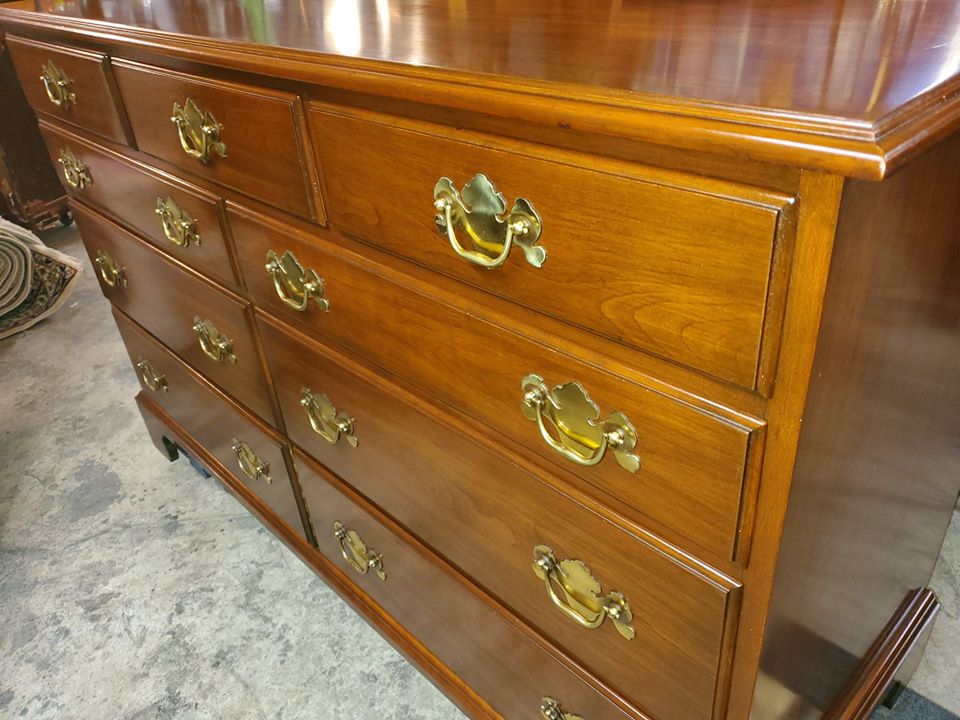 Henkel Harris 9 Drawer Dresser Solid Cherry - Beautiful - Long Valley ...