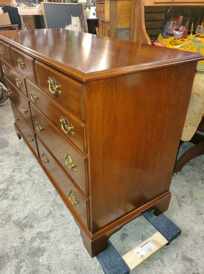 Henkel Harris 9 Drawer Dresser Solid Cherry - Beautiful - Long Valley ...