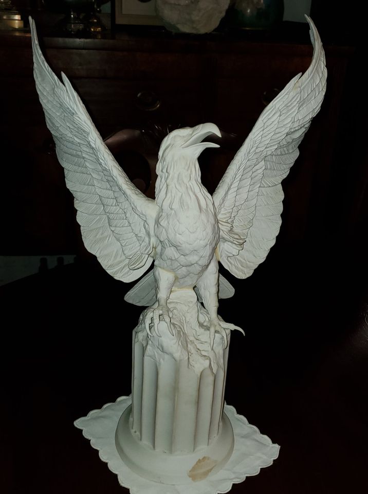 Boehm PORCELAIN STATUE OF BLADE EAGLE - #1 of 500 - Beautiful - Long ...