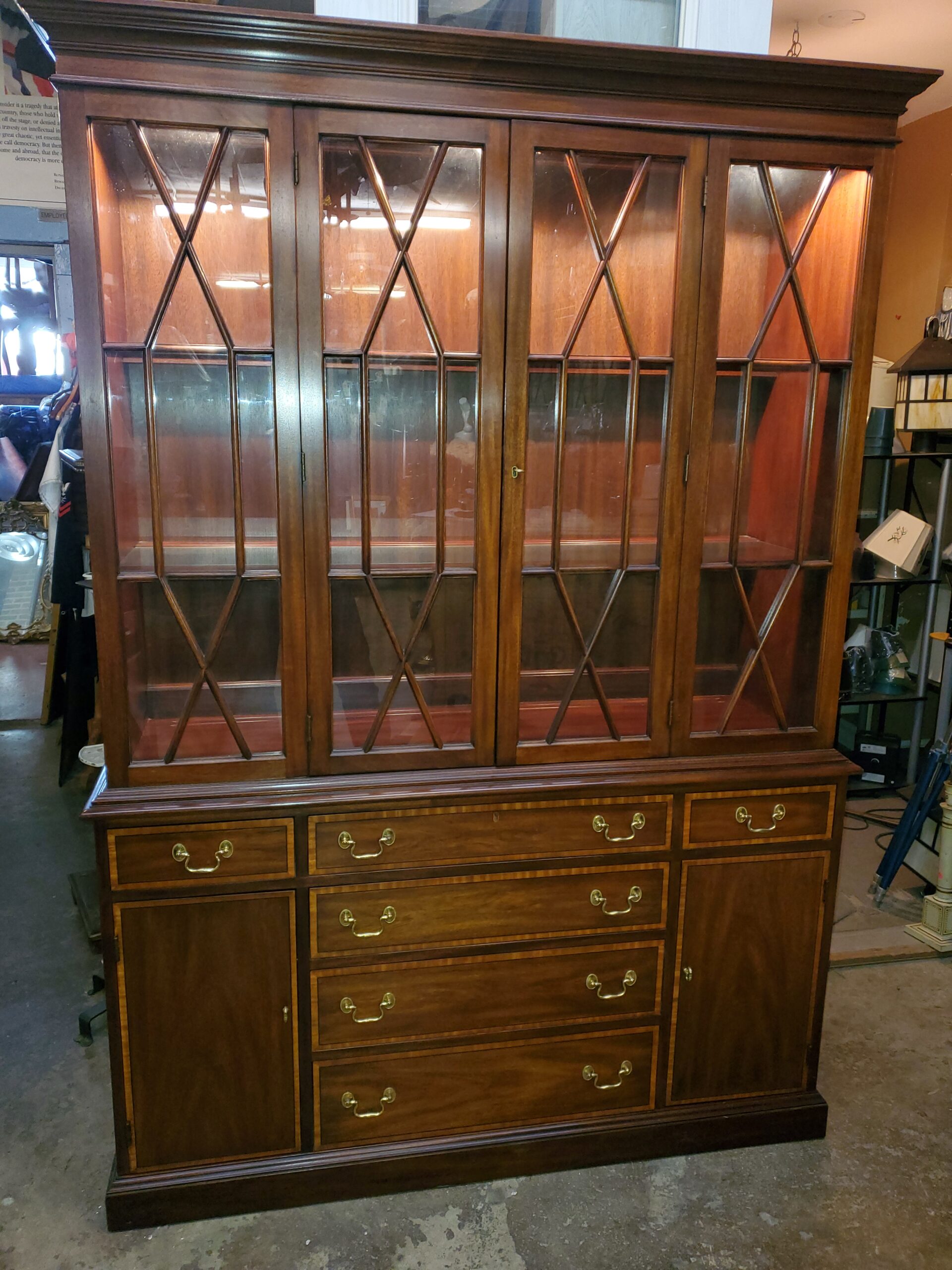 Long china cabinet store