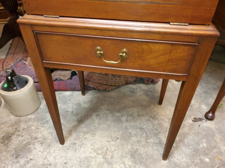 Henkel Harris Cellarette Liquor Cabinet Server Bar - Solid Walnut ...