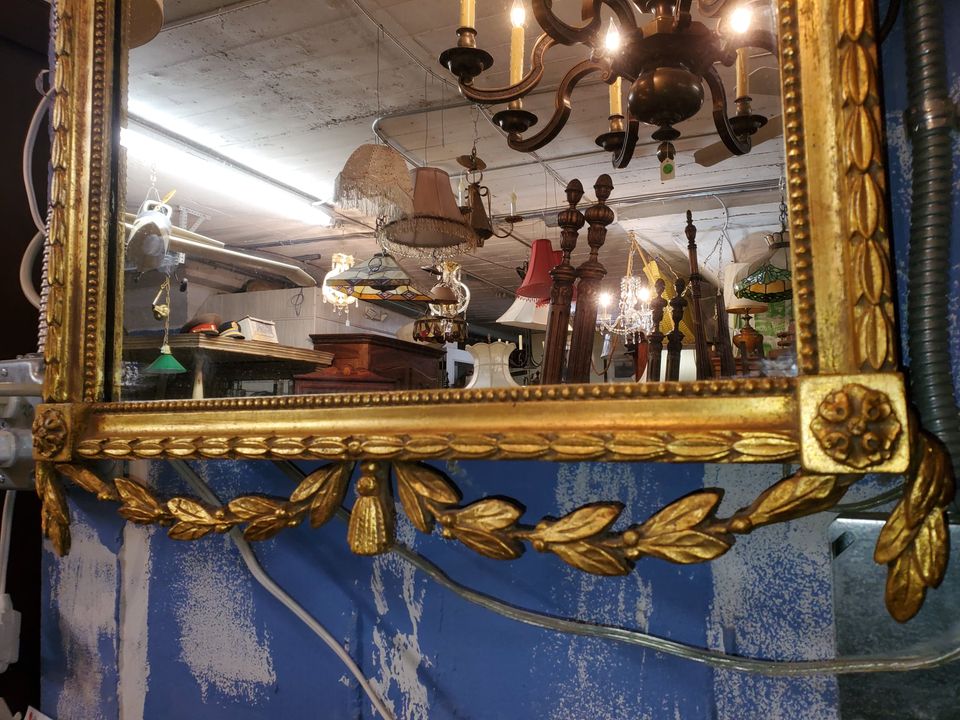 Vintage American Colonial Eagle Mirror - Gold - Very Nice - Long Valley ...