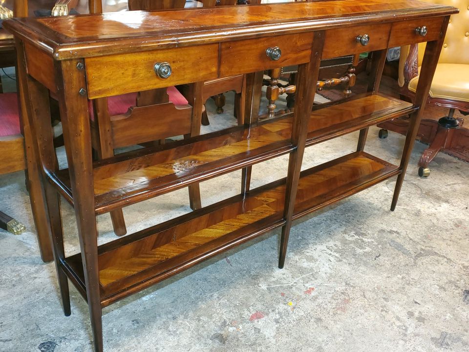 Theodore Alexander Console Table - Long Hall Table - Amazing Designer ...