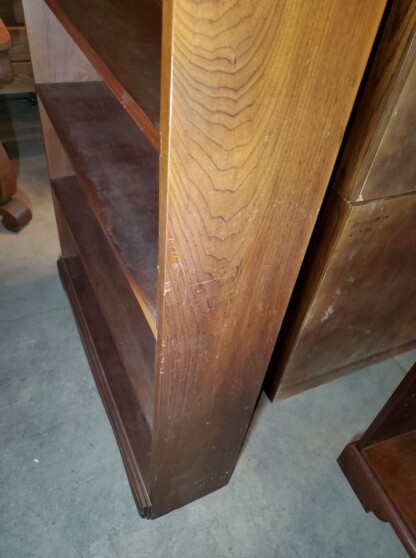 Solid Walnut Bookshelf / Bookcase - Well Made Solid Quality - Long ...