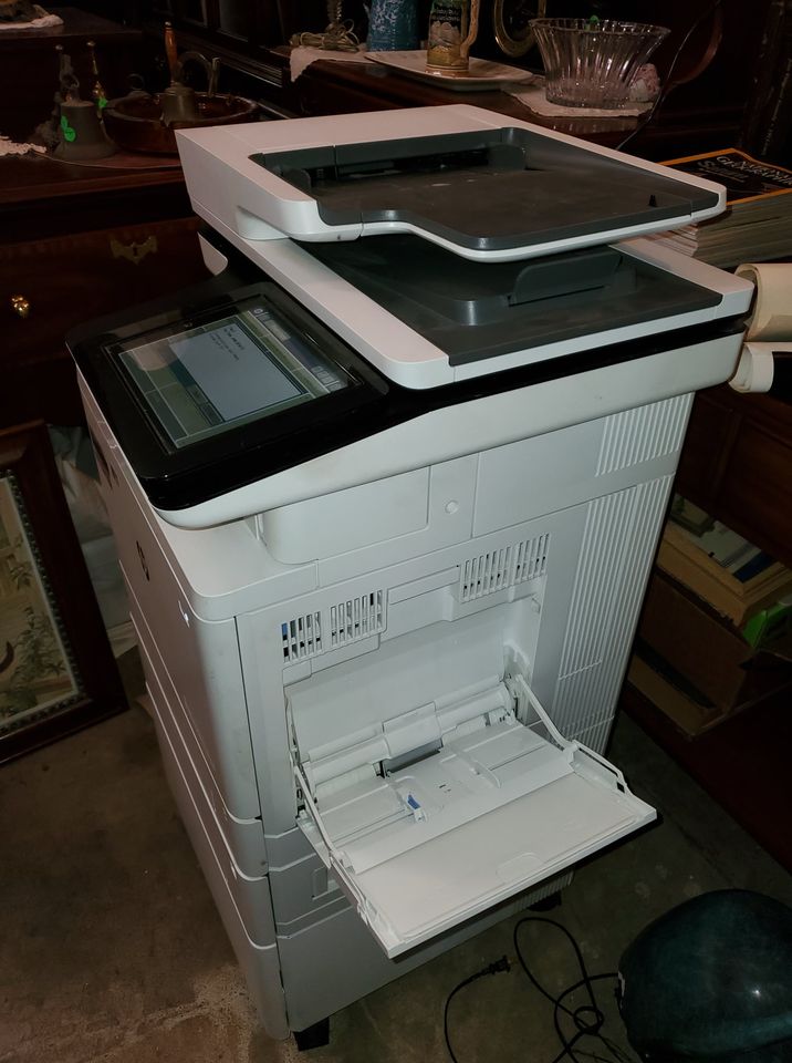 HP Color Laser Jet MFP M577 - Copier, Printer, Scanner - Like New - All ...