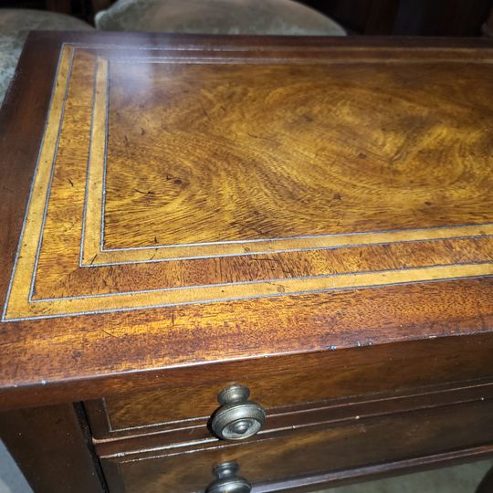 Theodore Alexander 2 Drawer Side Table - Beautiful 2 drawer Bedside ...