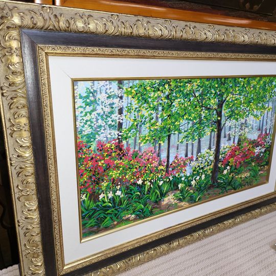 Schaefer Miles Oil Painting Artist Proof 140/150 - Beautifully Framed ...