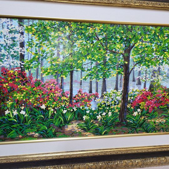 Schaefer Miles Oil Painting Artist Proof 140/150 - Beautifully Framed ...