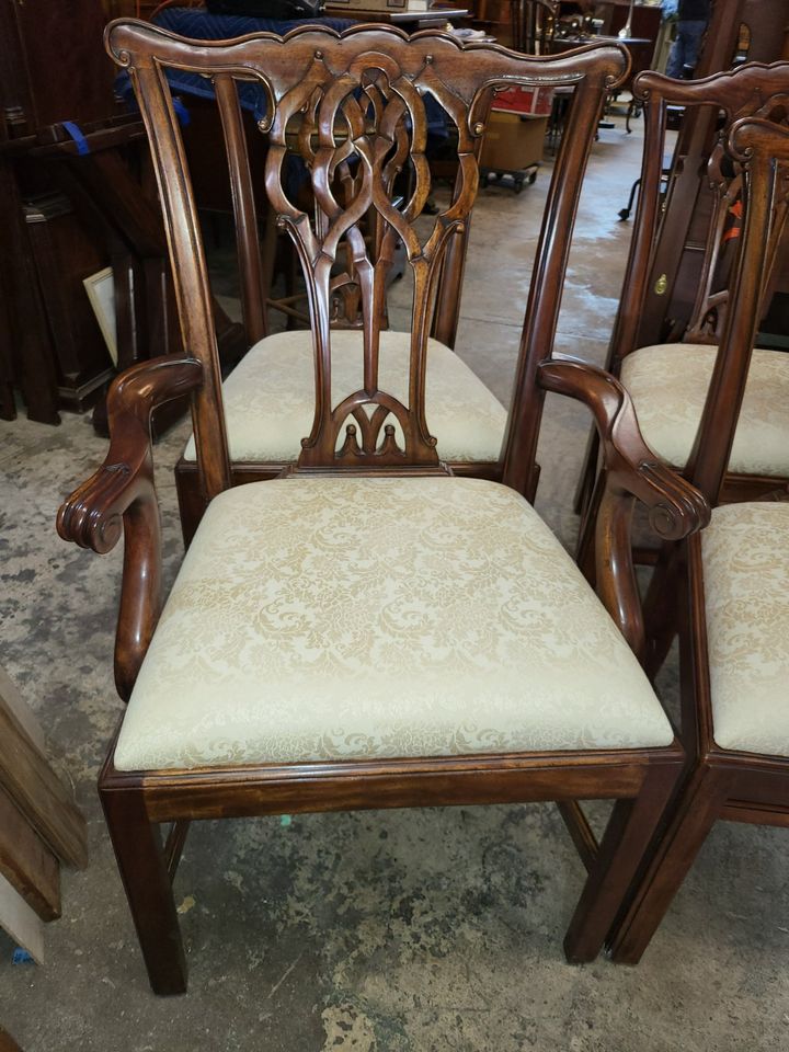 Theodore Alexander Althorp 8 Mahogany Dining Chairs - Like New ...