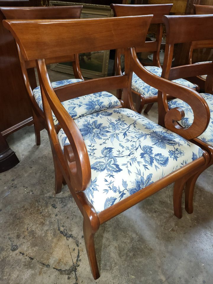 6 Henkel Harris Cherry Dining Chairs - Brewster Chairs - Well Made ...