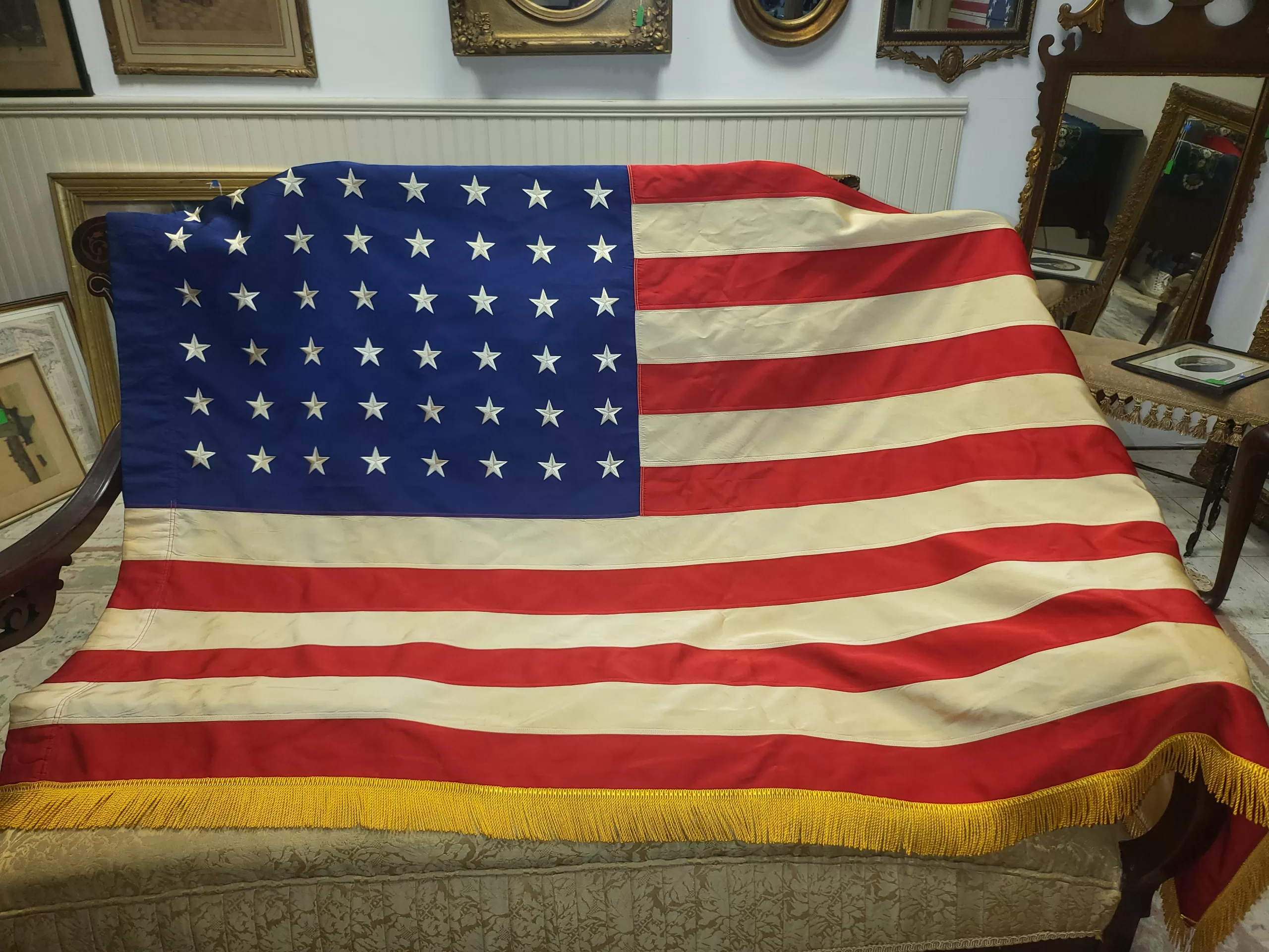 48 Star American Flag - Bright Colors - Great Condition - Long Valley ...