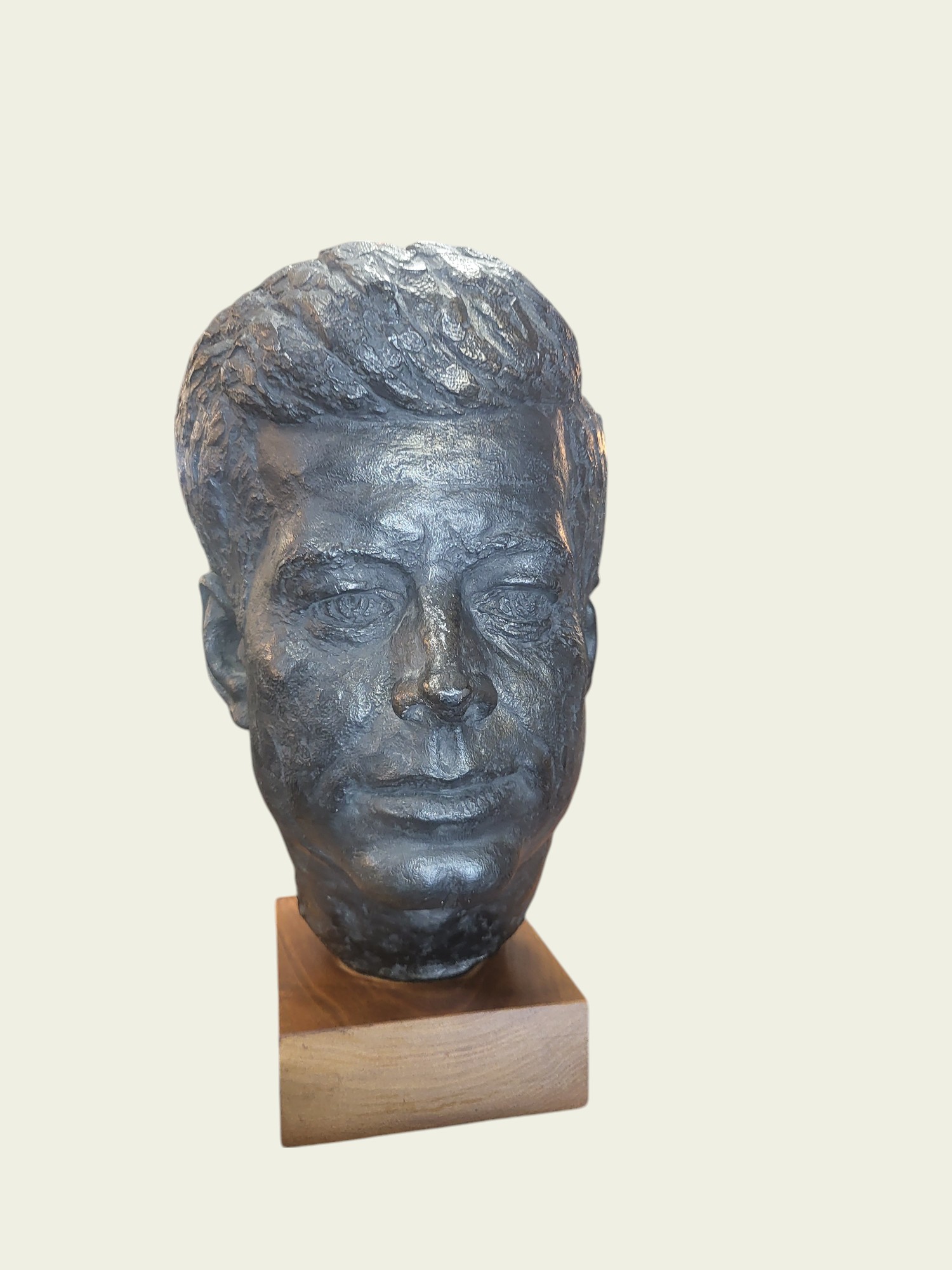 Vintage / Mid-Century John F. Kennedy 1964 Plaster Bust Sculpture by ...