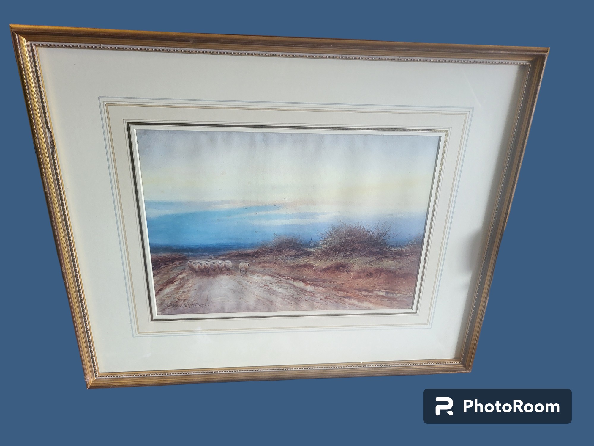 Antique Original Art by English Artist Alexander Molyneux Stannard ...