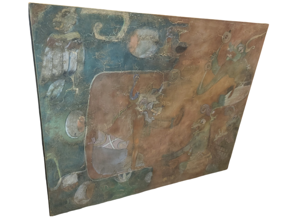 Abstract Mid-Century Fantasy Style Original Art by Artist Nancy ...