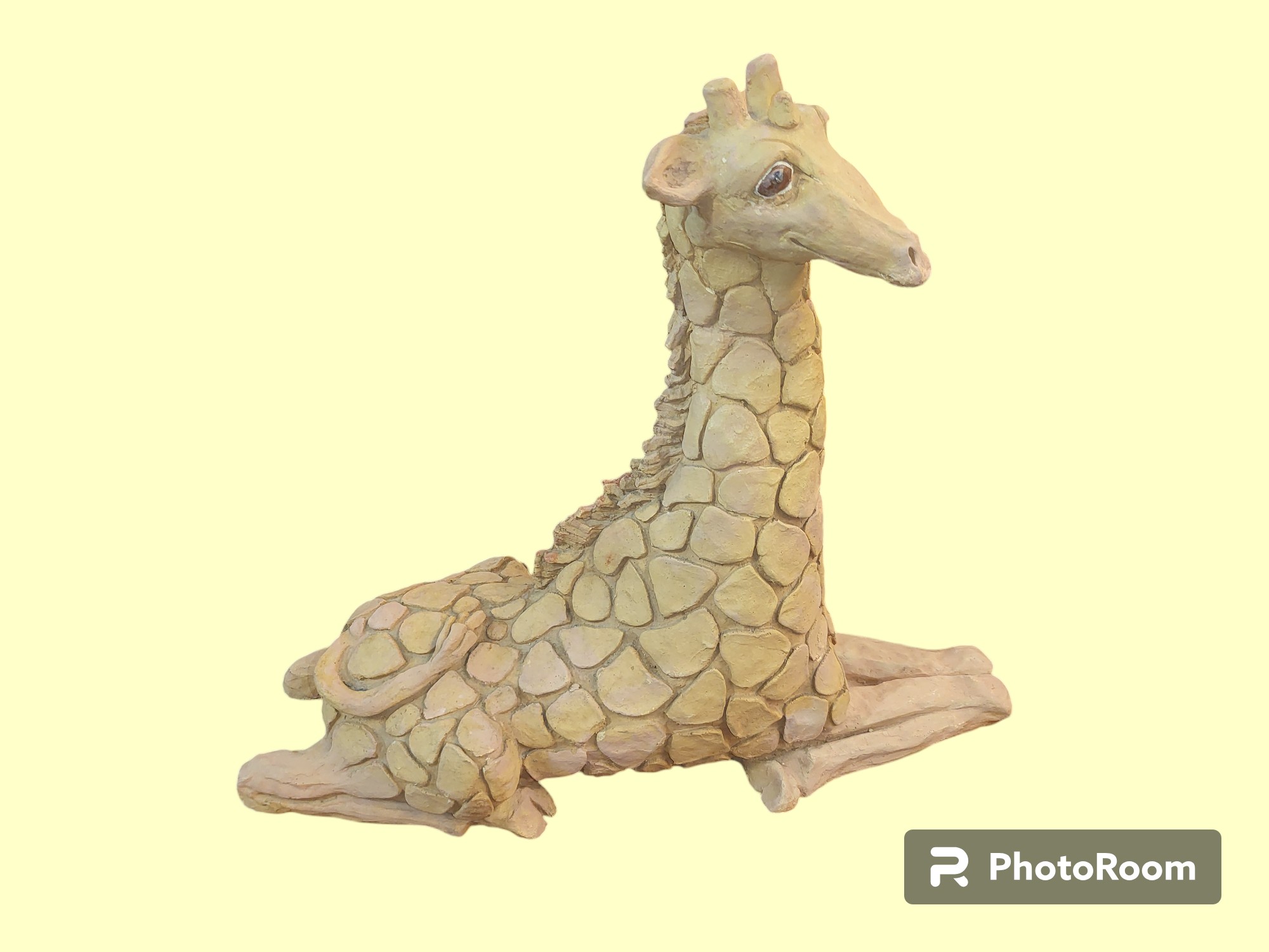 Handcrafted Clay Pottery Giraffe - Long Valley Traders