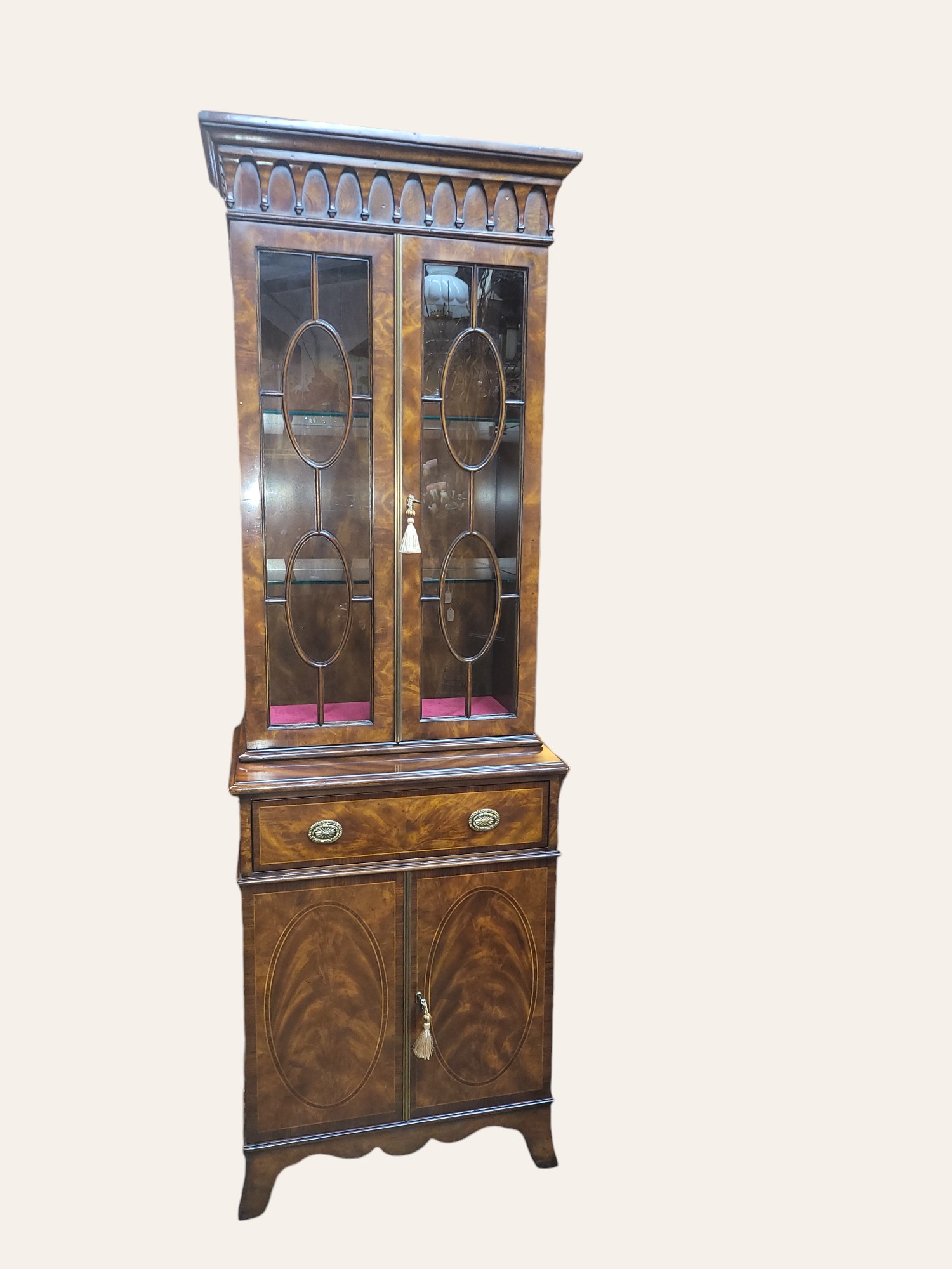 Theodore Alexander Althorp George III Sheraton Burl Mahogany Petite ...