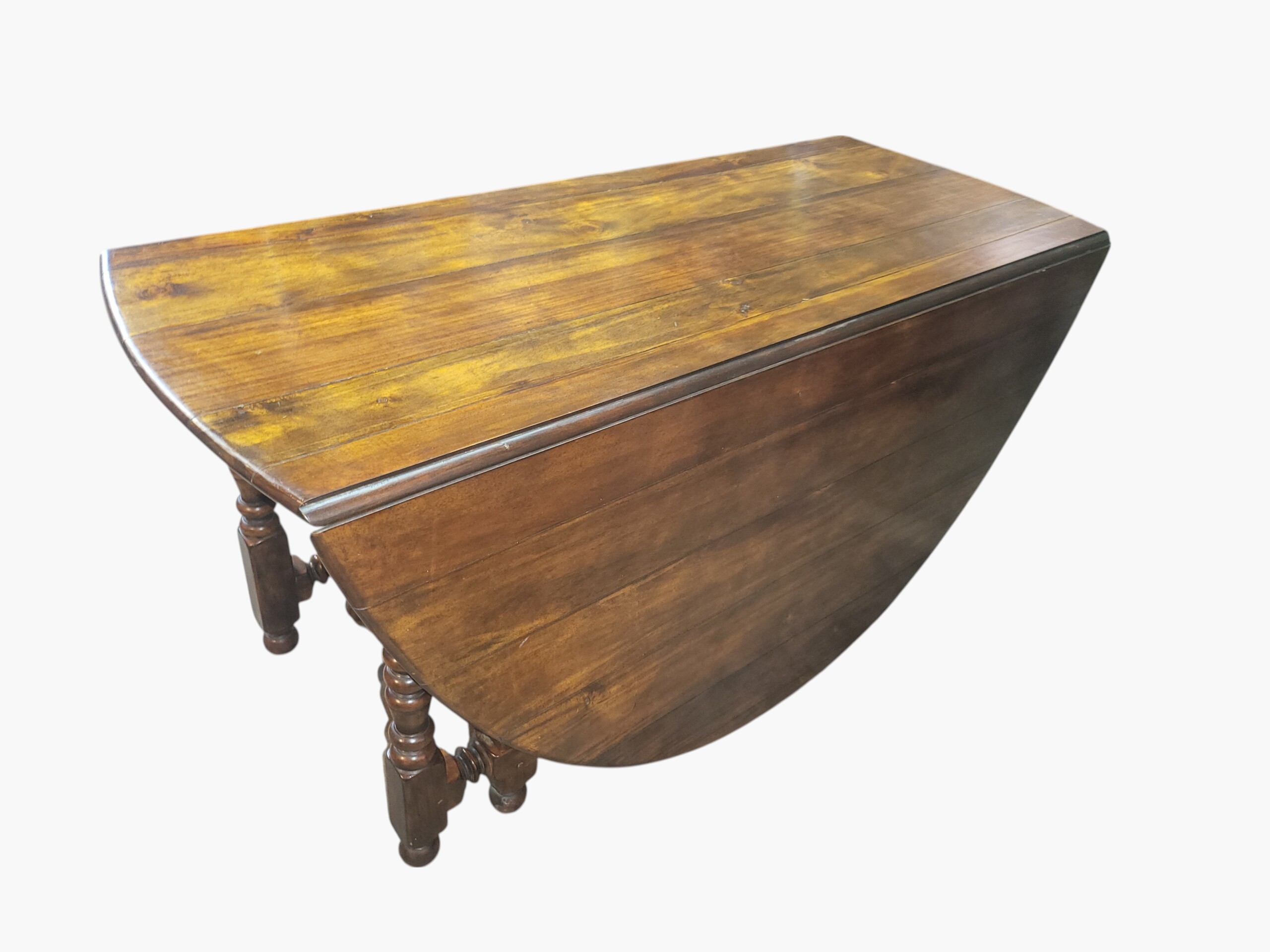 Theodore Alexander Solid Mahogany Large Gate Leg Dining Table - Long ...